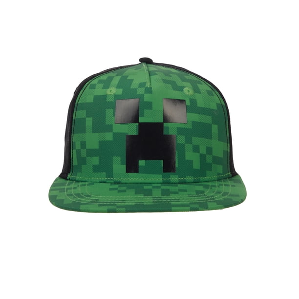 Minecraft Boys Snapback Hat, OSFM - Walmart Business Supplies