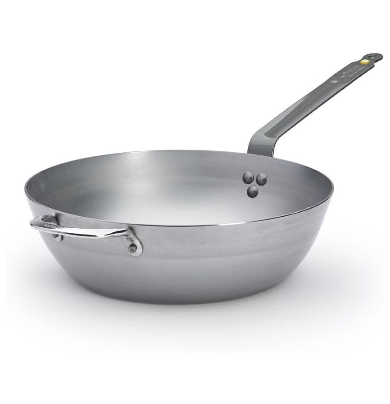 MINERAL B Carbon Steel Country Fry Pan - 12.5” - Ideal for Sauteing ...