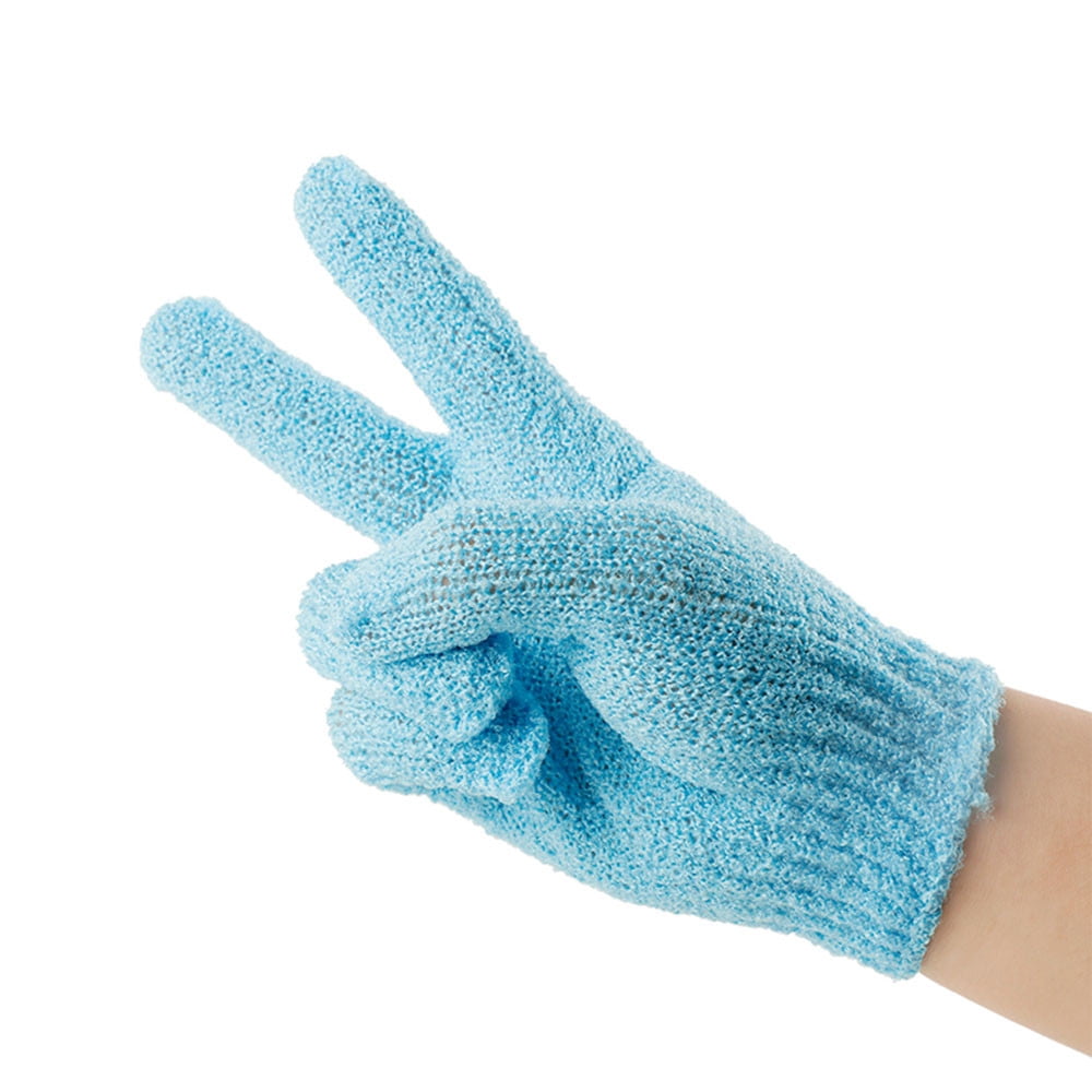 MINGFENGS Exfoliating Spa Gloves 1 Pack - Deep Cleansing Shower Mittens ...