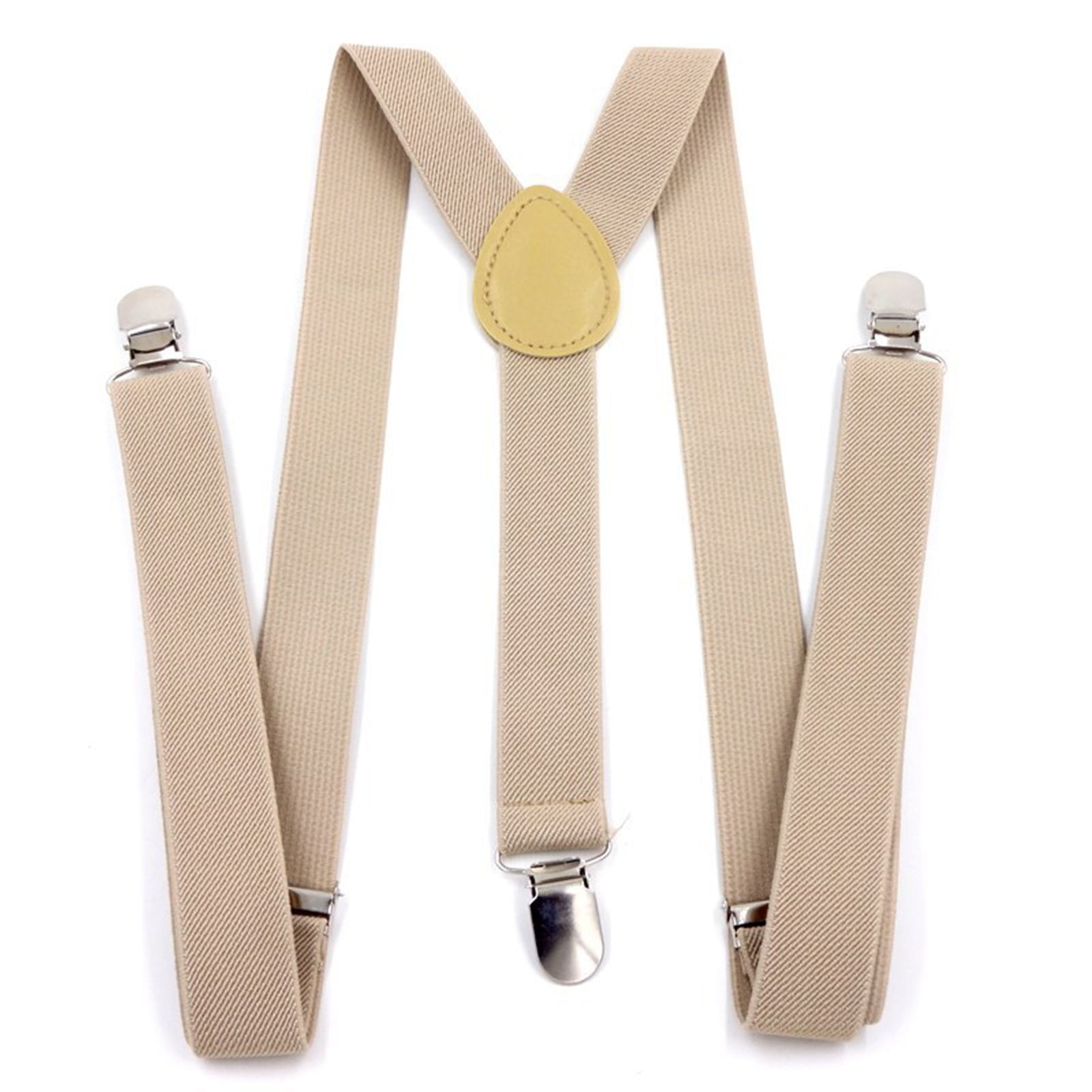 MINGFENGS Premium Elastic Suspenders for Men - Adjustable Y-Back Design ...