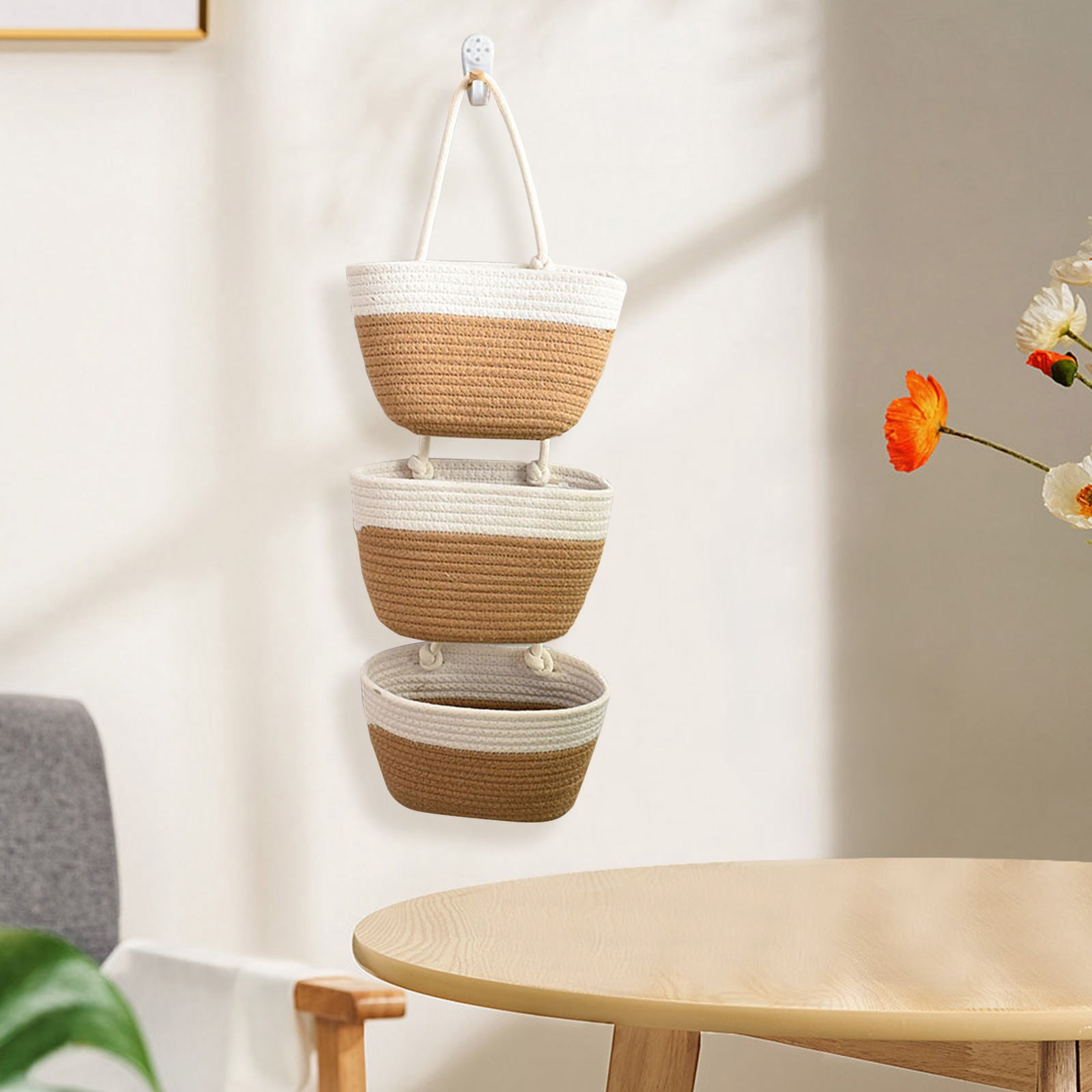 MINGFENGS Rack Three Layer Storage Rack Bedroom Living Room Decorative ...