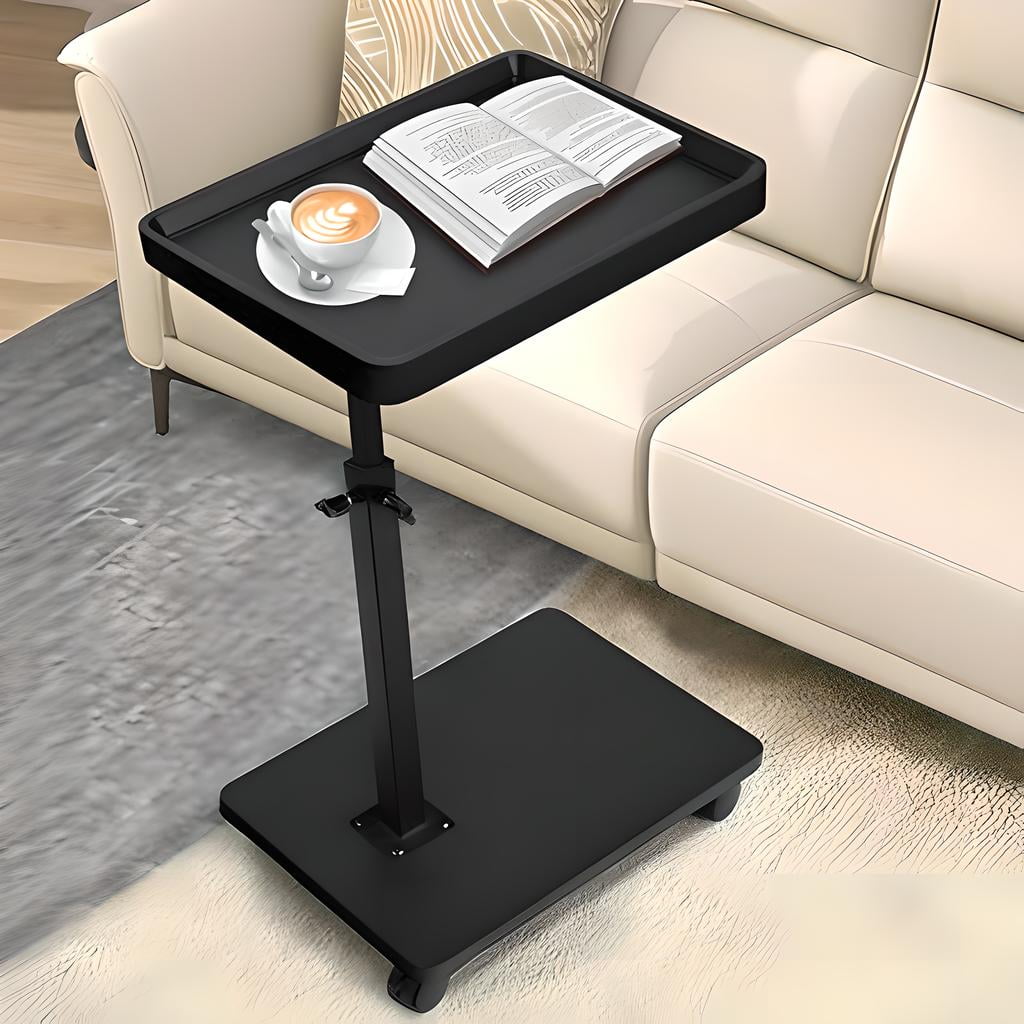 MINGYI C Shaped Side Table,Adjustable Height C Table End Table for ...