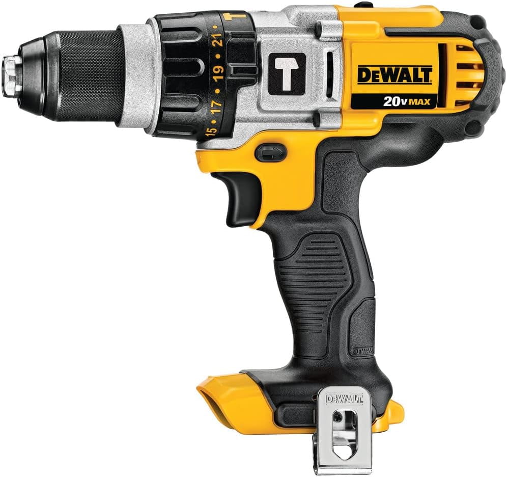 MINGZHI 20V MAX* Hammer Drill, 1/2-Inch, Tool Only (DCD985B), Yellow ...