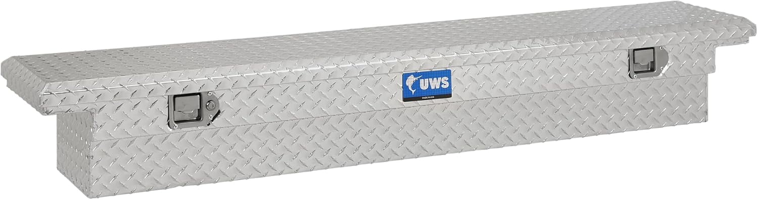 MINGZHI EC10541 69-Inch Heavy-Wall Aluminum Slim Truck Tool Box with ...