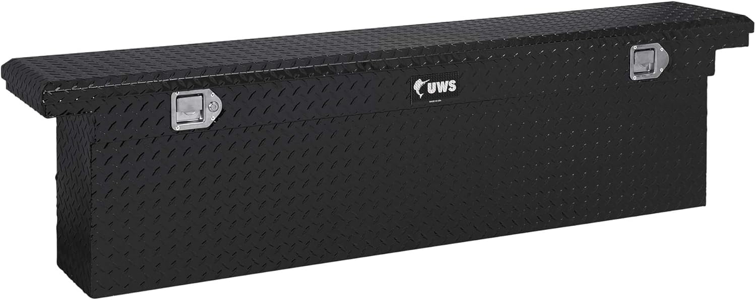 MINGZHI EC10882 72-Inch Gloss Black Heavy-Wall Aluminum Deep Slim Truck ...