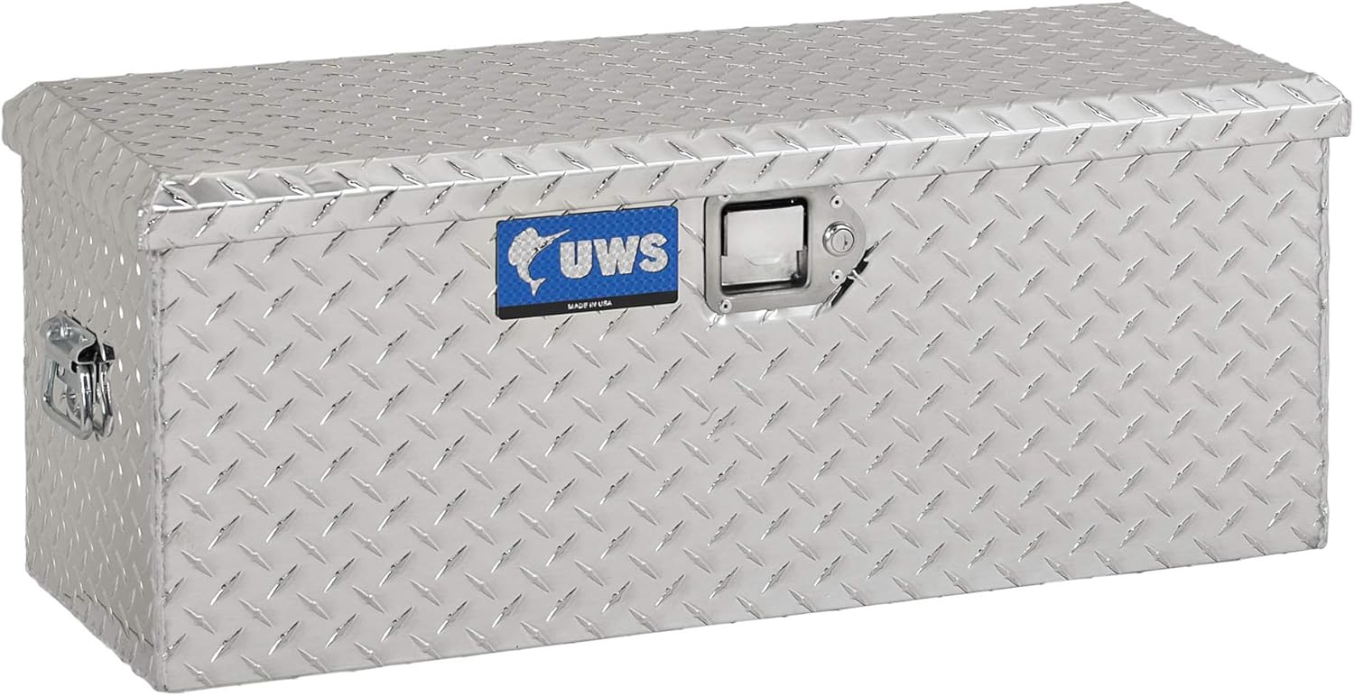 MINGZHI EC20001 32-Inch Heavy-Wall Aluminum ATV Storage Box, RigidCore ...