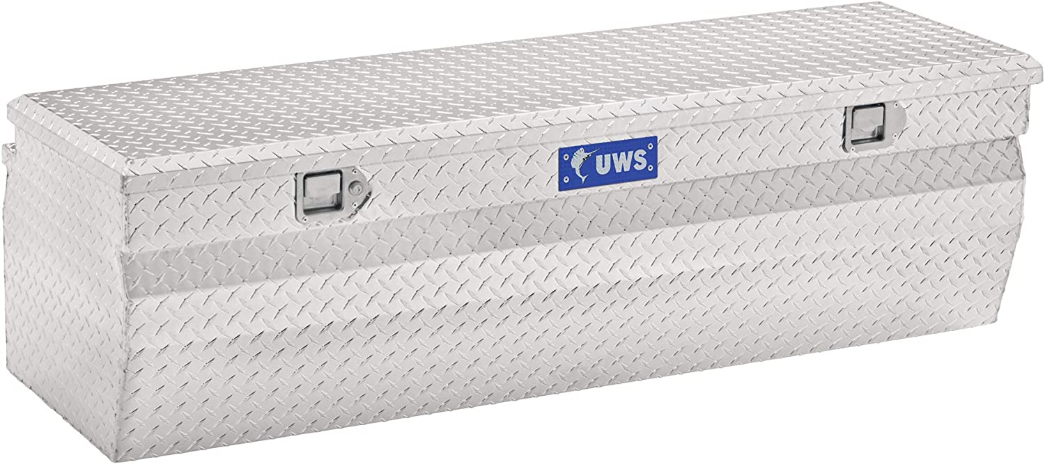 MINGZHI EC20221 42-Inch Heavy-Wall Aluminum Wedge Truck Storage Box ...