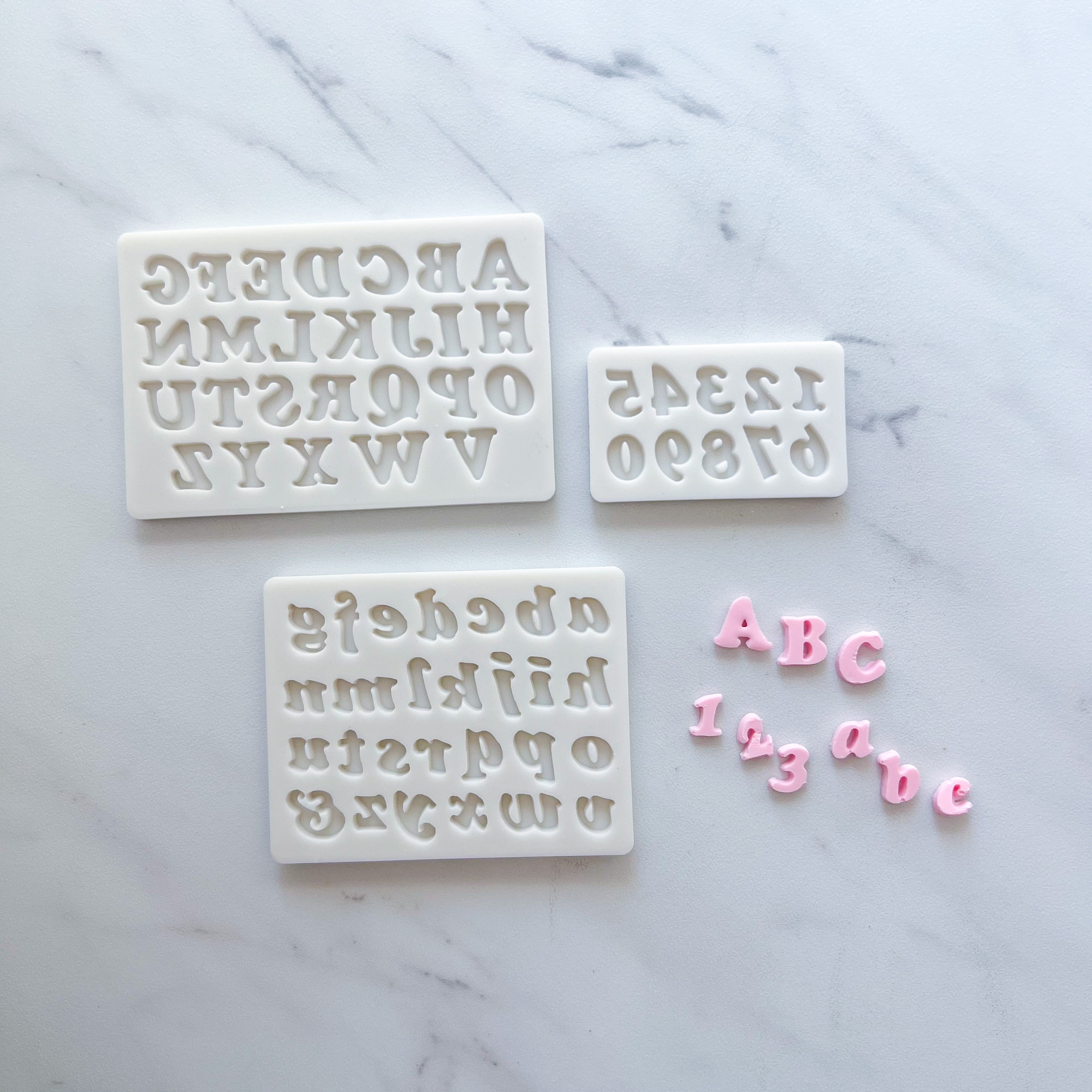 MINI ALPHABET/NUMBER SET MOLD - Walmart.com