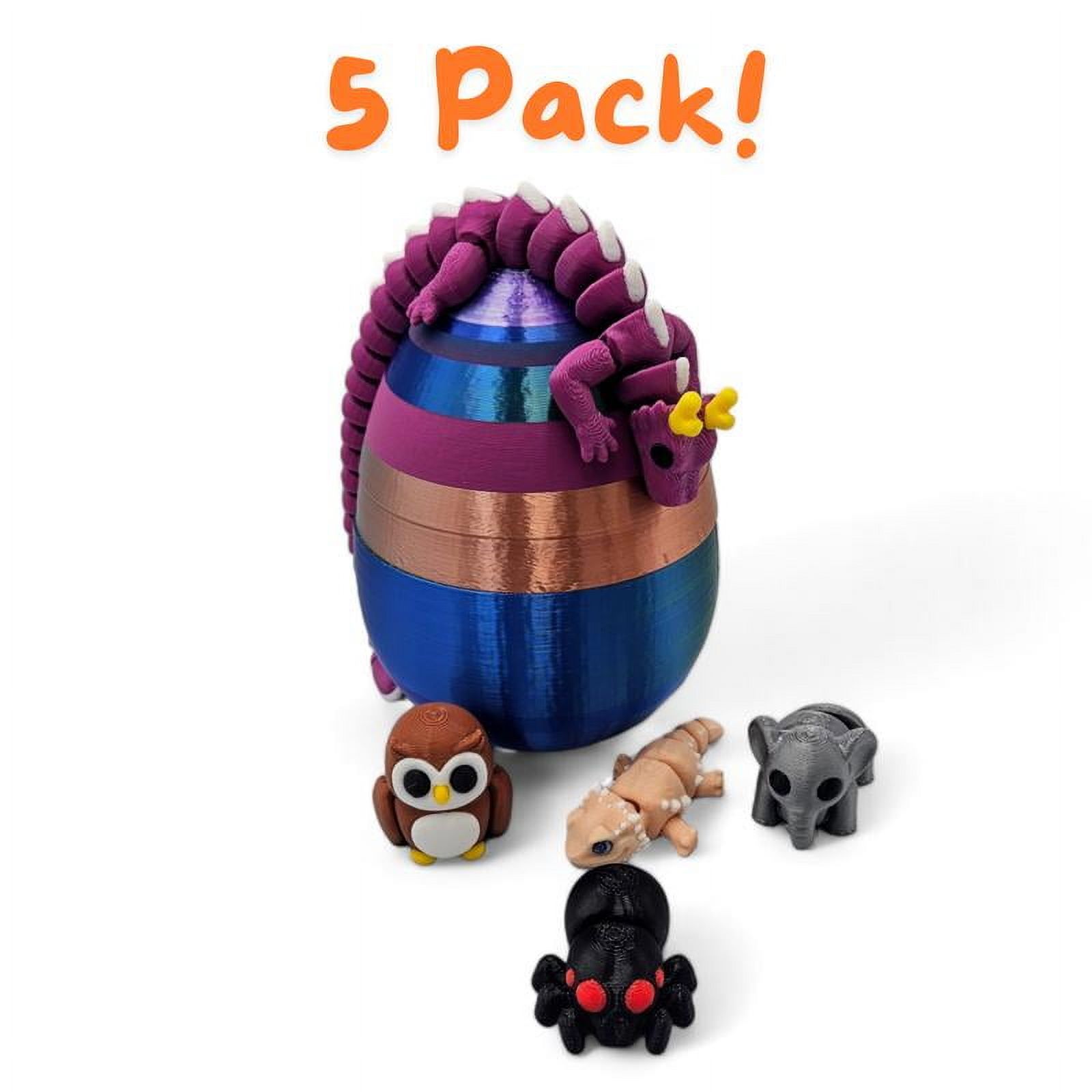 MINI Animals - Articulating 3D Printed Collectible Figurines Home Decor ...