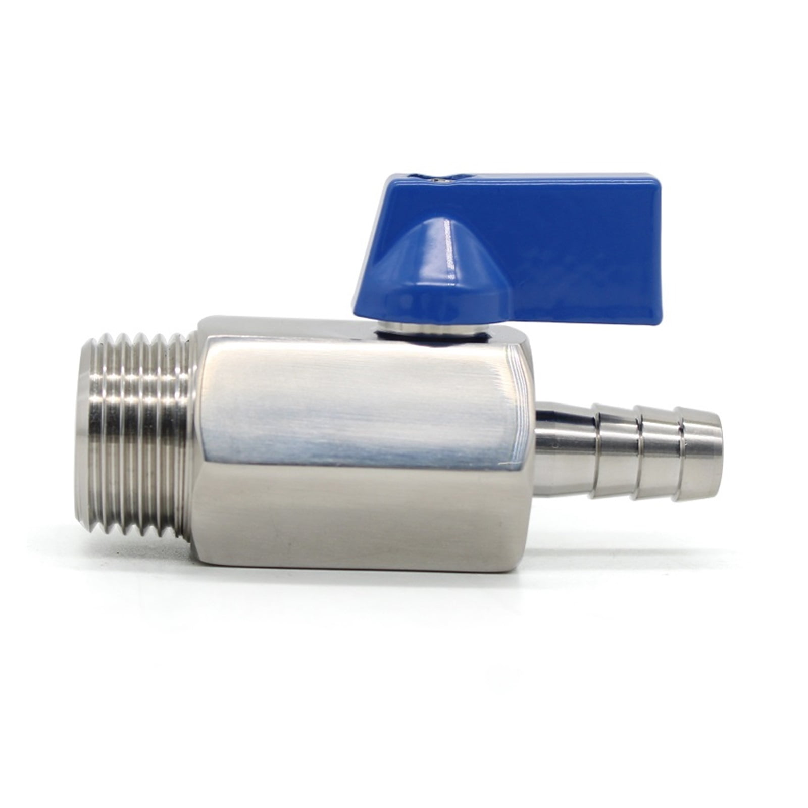 MINI Ball Valve Tube Tower Adapter Female Thread Male 304 2-Way Ball ...