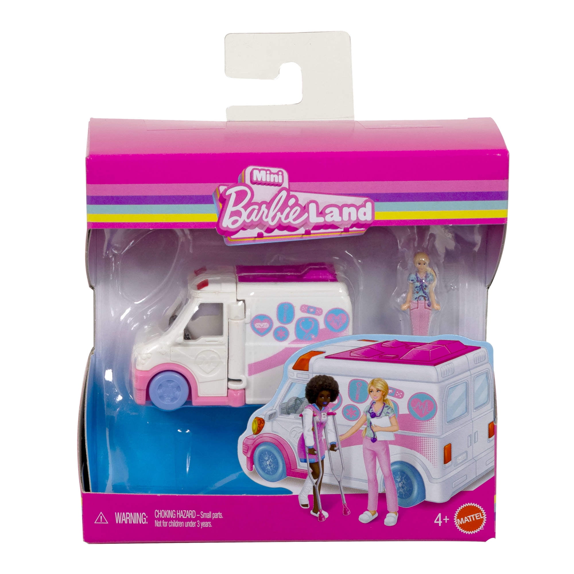 Barbie Mini BarbieLand Doll & Vehicle Set Assortment, 1.5-inch Dolls ...