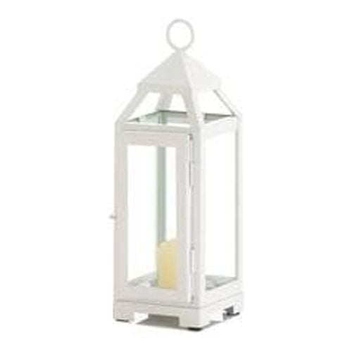 MINI COUNTRY WHITE OPEN TOP LANTERN - Walmart.com