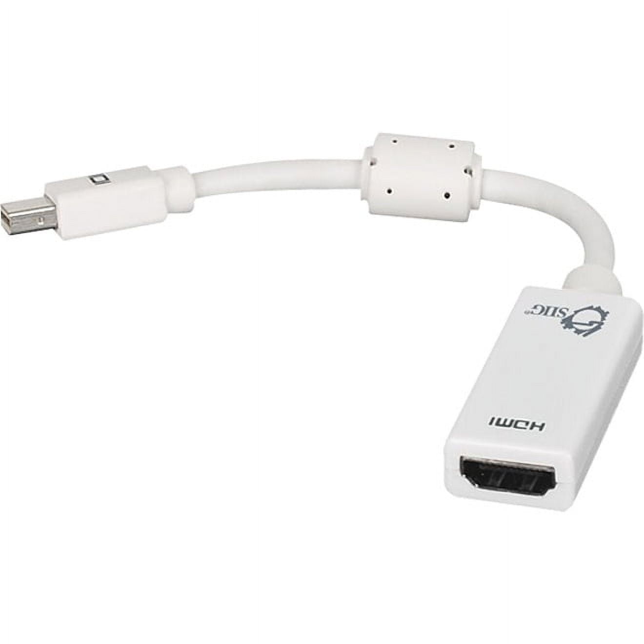 MINI DISPLAYPORT TO HDMI ADAPTER M/F BLACK - Walmart.com