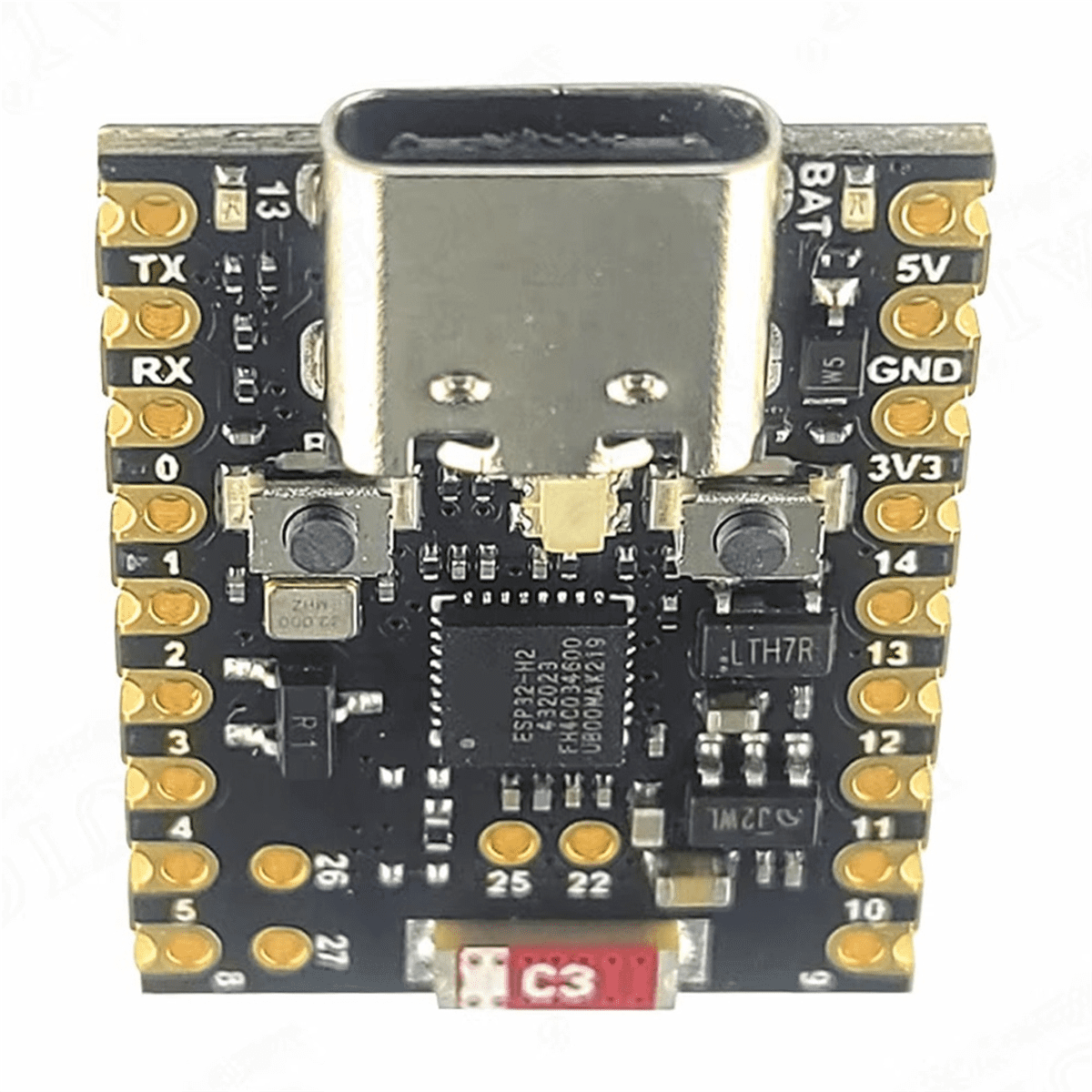 MINI ESP32-H2 Development Board Module for Microcontroller Programming Learning USB Type-C ESP32 ...