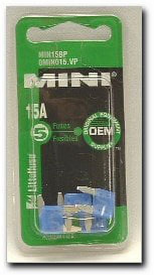 MINI FUSE 5 CDS/PACK, 15A - Walmart.com