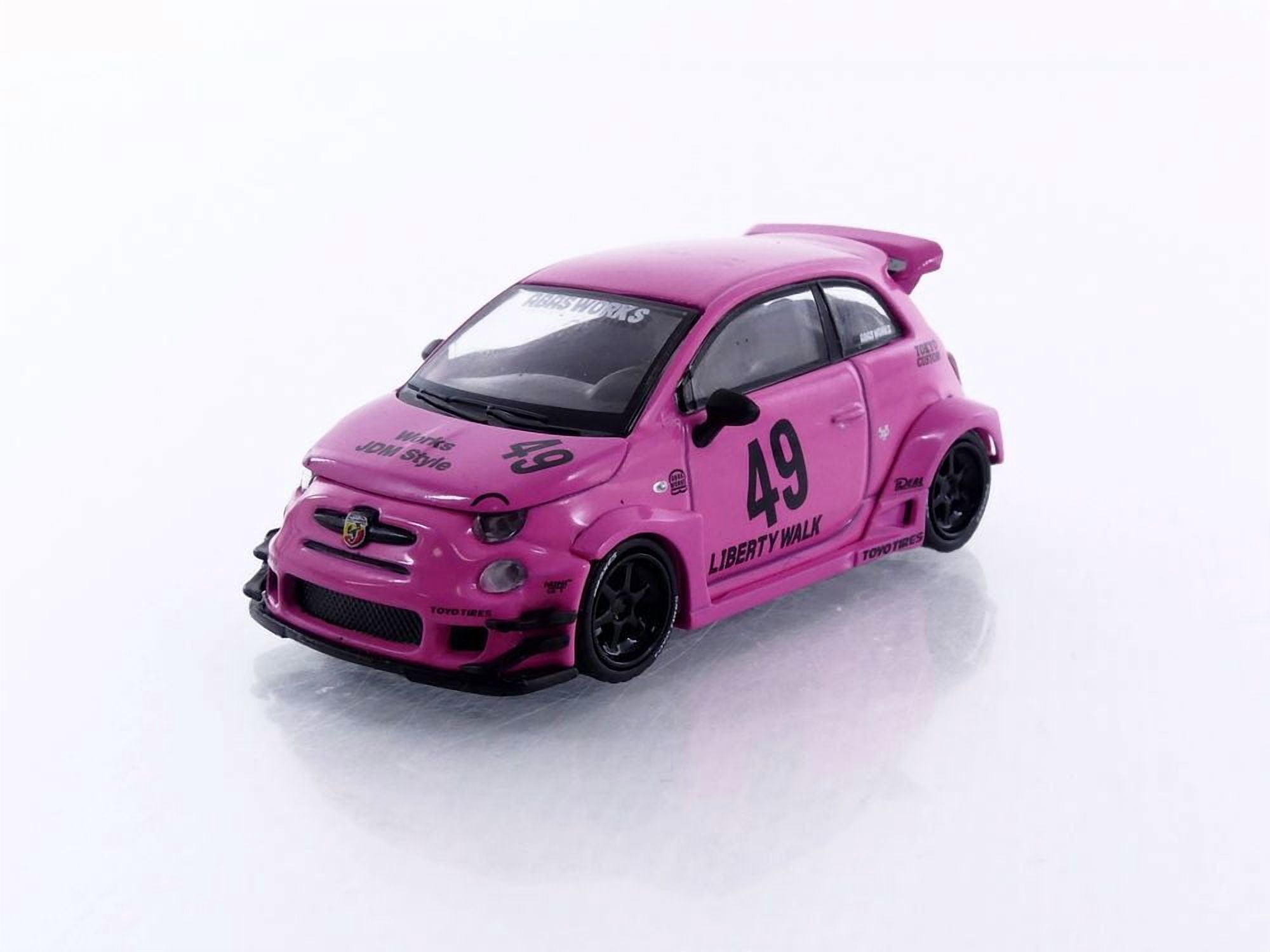 MINI GT 1/64 - FIAT Abarth 595 LB-Works Abas Works - 2024 - Walmart.com