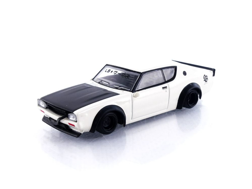 MINI GT 1/64 - NISSAN Skyline Kenmeri Liberty Walk - 1973 - Walmart.com