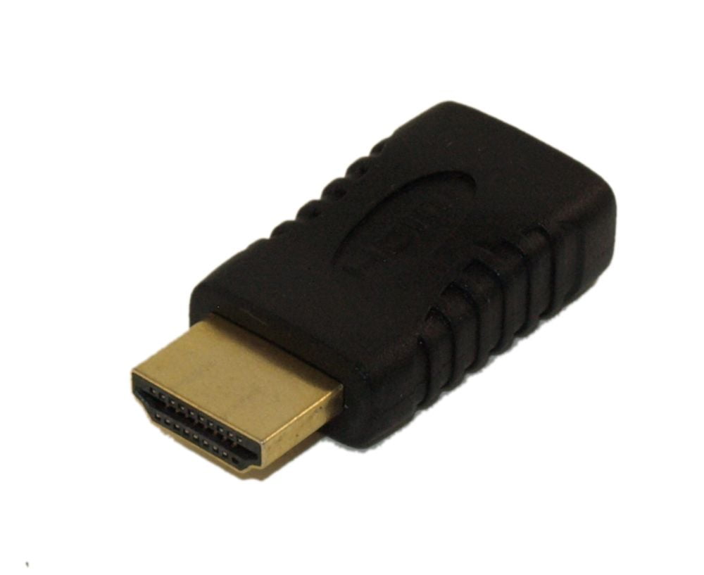 MINI-HDMI (Type C) Female to HDMI (Type A) Male Adapter Gold Plated ...