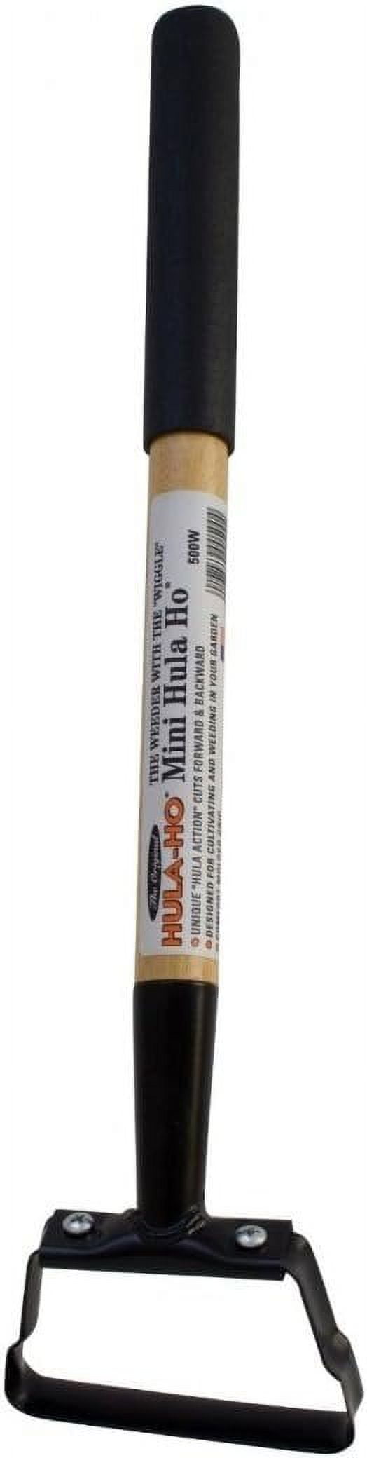 Flexrake 500W Hula-Ho Mini Flexrake Hula-Ho with 14-Inch Wood Handle ...