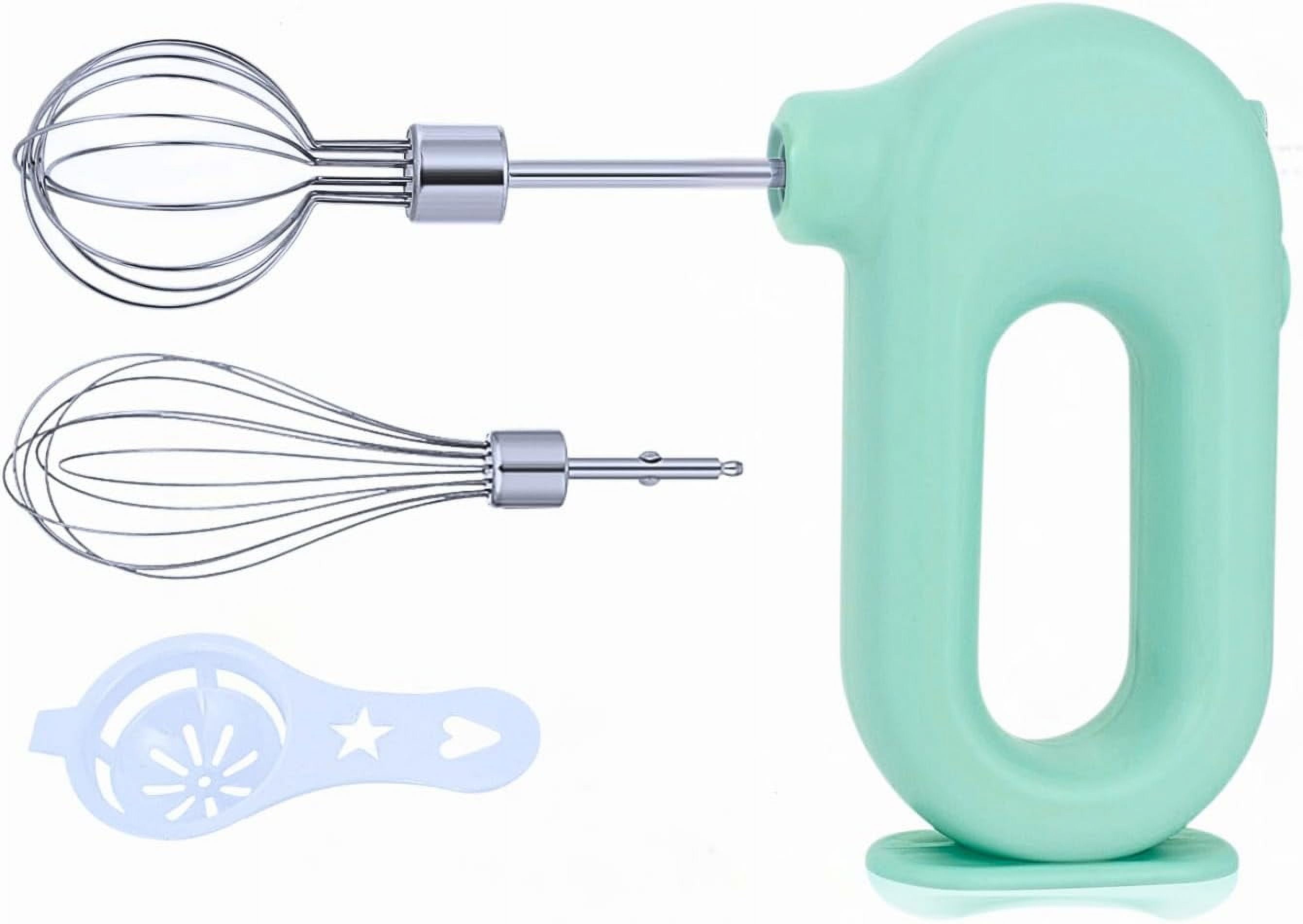 MINI Household Cordless Electric Hand Mixer,USB Rechargable Handheld ...
