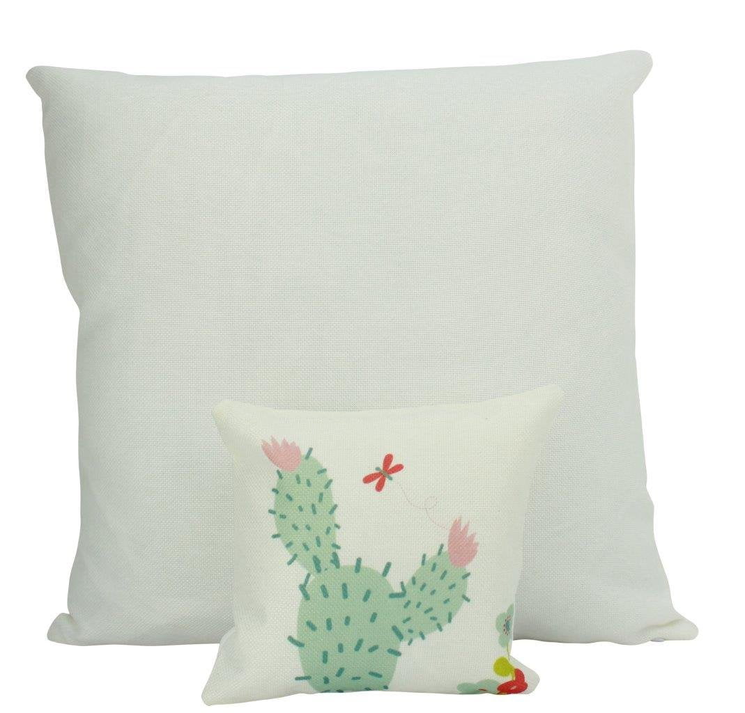 MINI Prickly Green Cactus | Pillow Cover | Good Vibes Only | Cactus ...