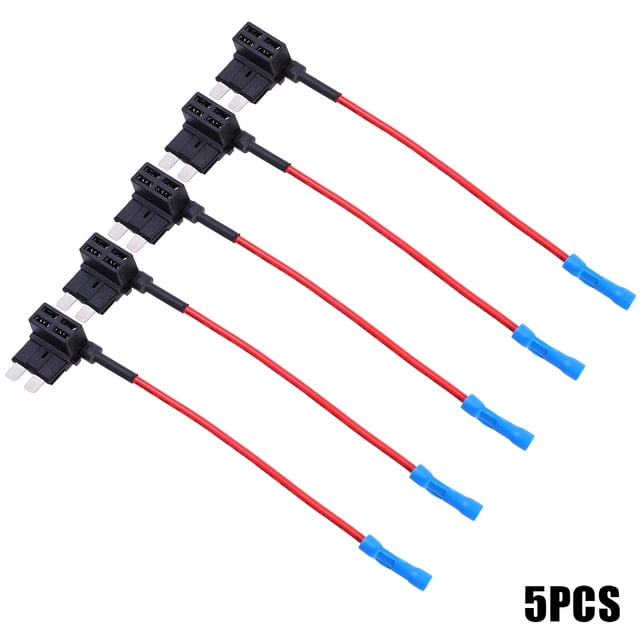 MINI SMALL MEDIUM Size Car Blade Fuse Holder Add-a-circuit TAP Adapter ...