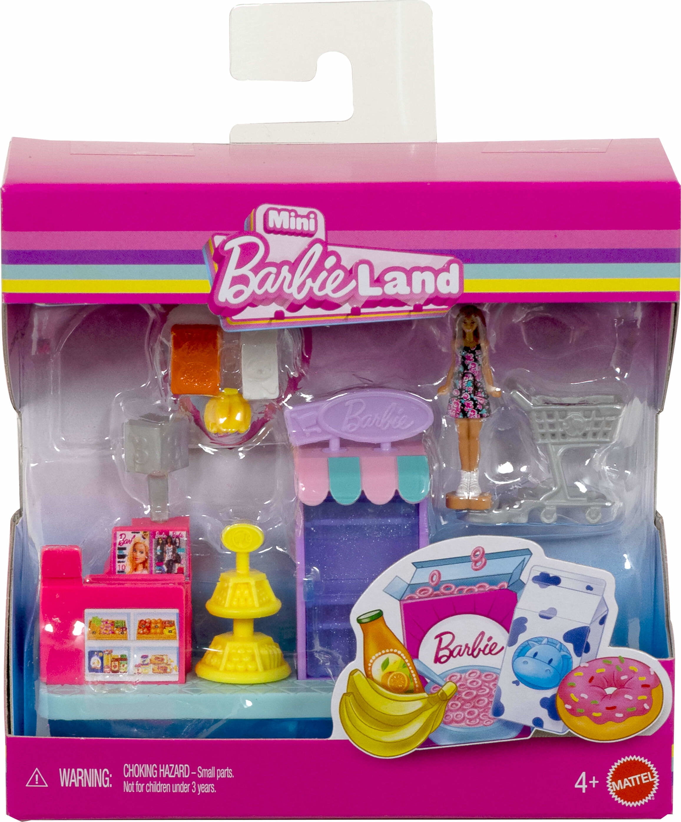Barbie Mini BarbieLand Collectible Playsets with 1.5-Inch Doll and ...