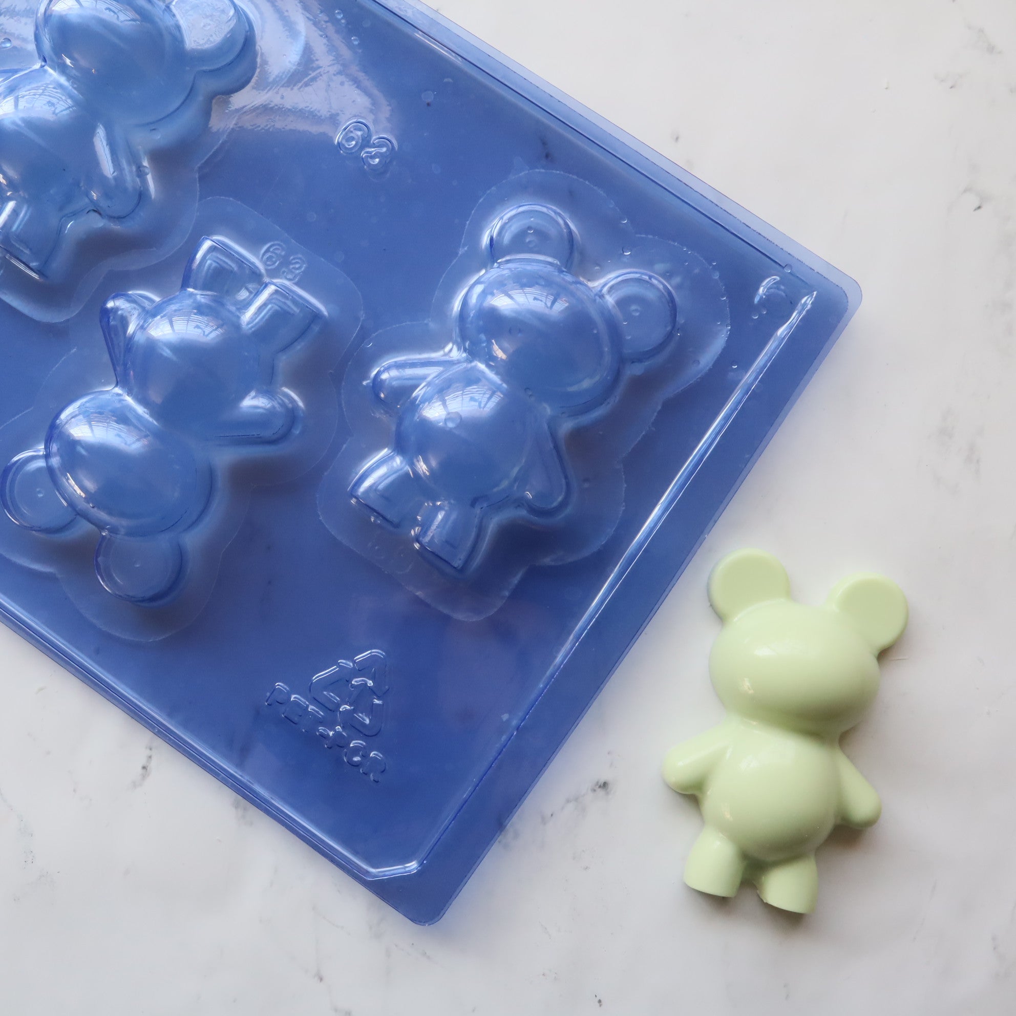 MINI TEDDY BEAR CHOCOLATE 3 PART MOLD (3 TEDDY BEARS) - Walmart.com