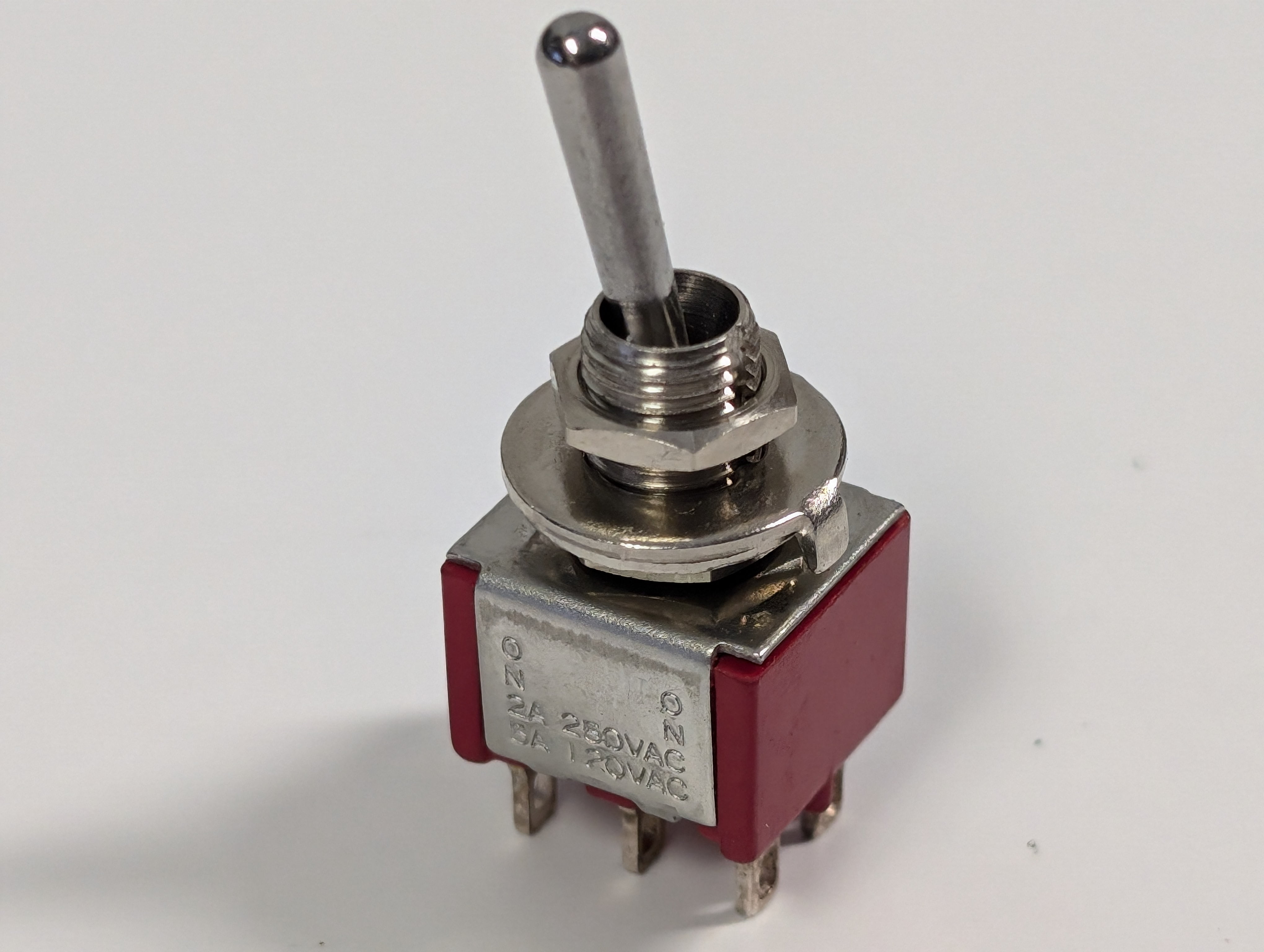 MINIATURE DPDT TOGGLE SWITCH (ON-MOMENTARY-ON) - Walmart.com