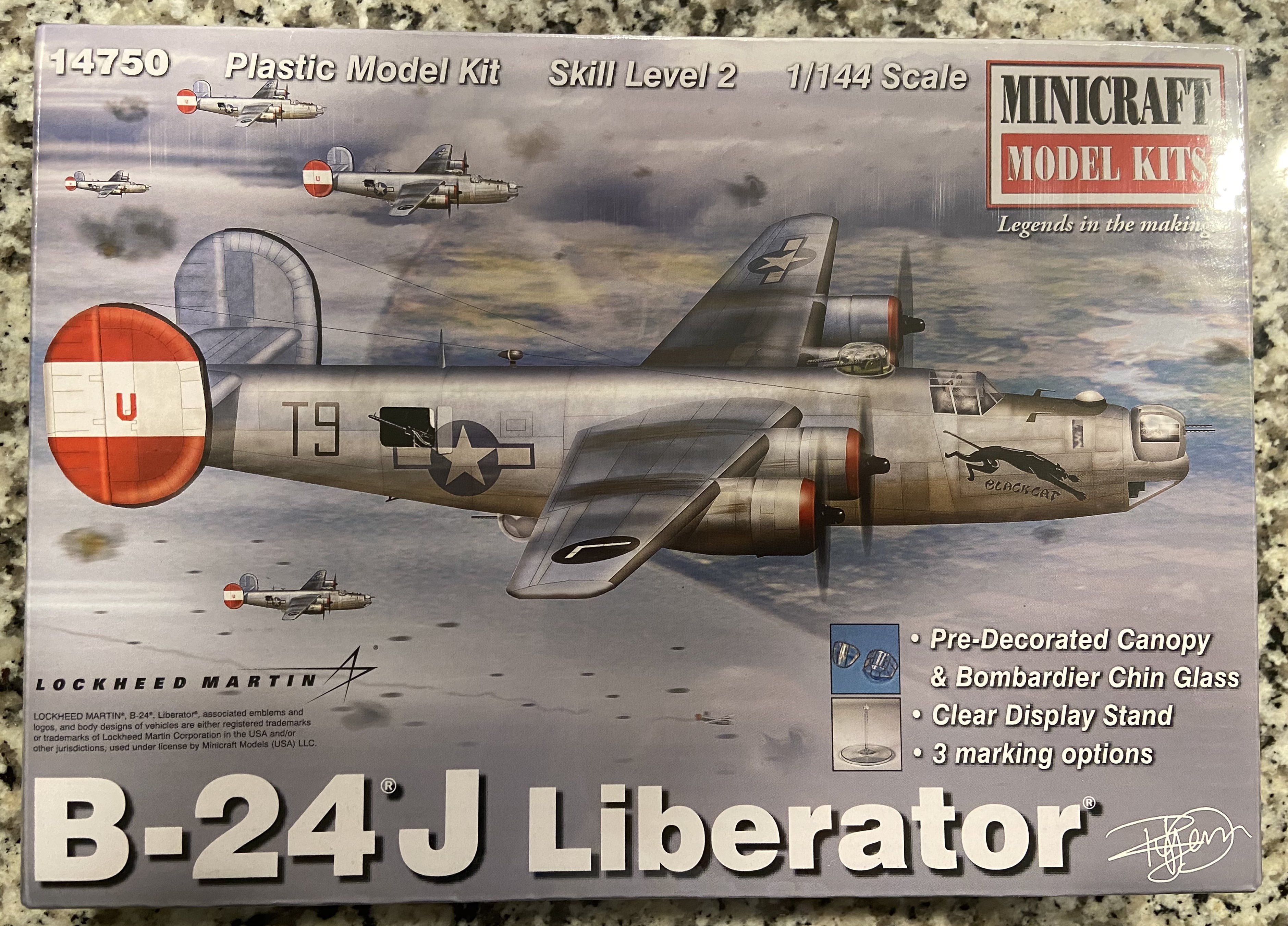 Minicraft Model B-24J "Liberator" - Scale 1/144 - Walmart.com
