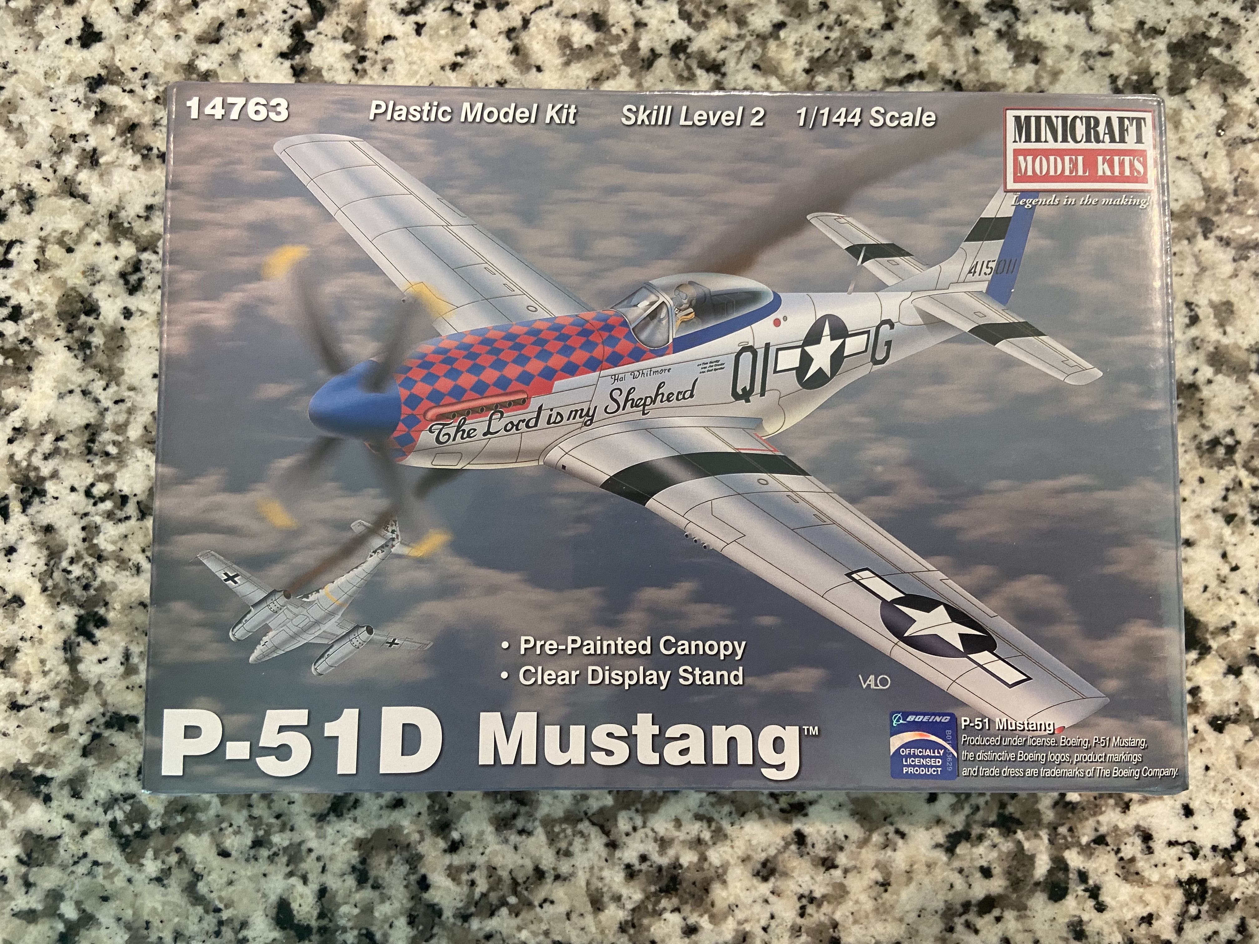 MINICRAFT 14763 1:144 U.S. P-51D MUSTANG FIGHTER PLANE MODEL KIT ...