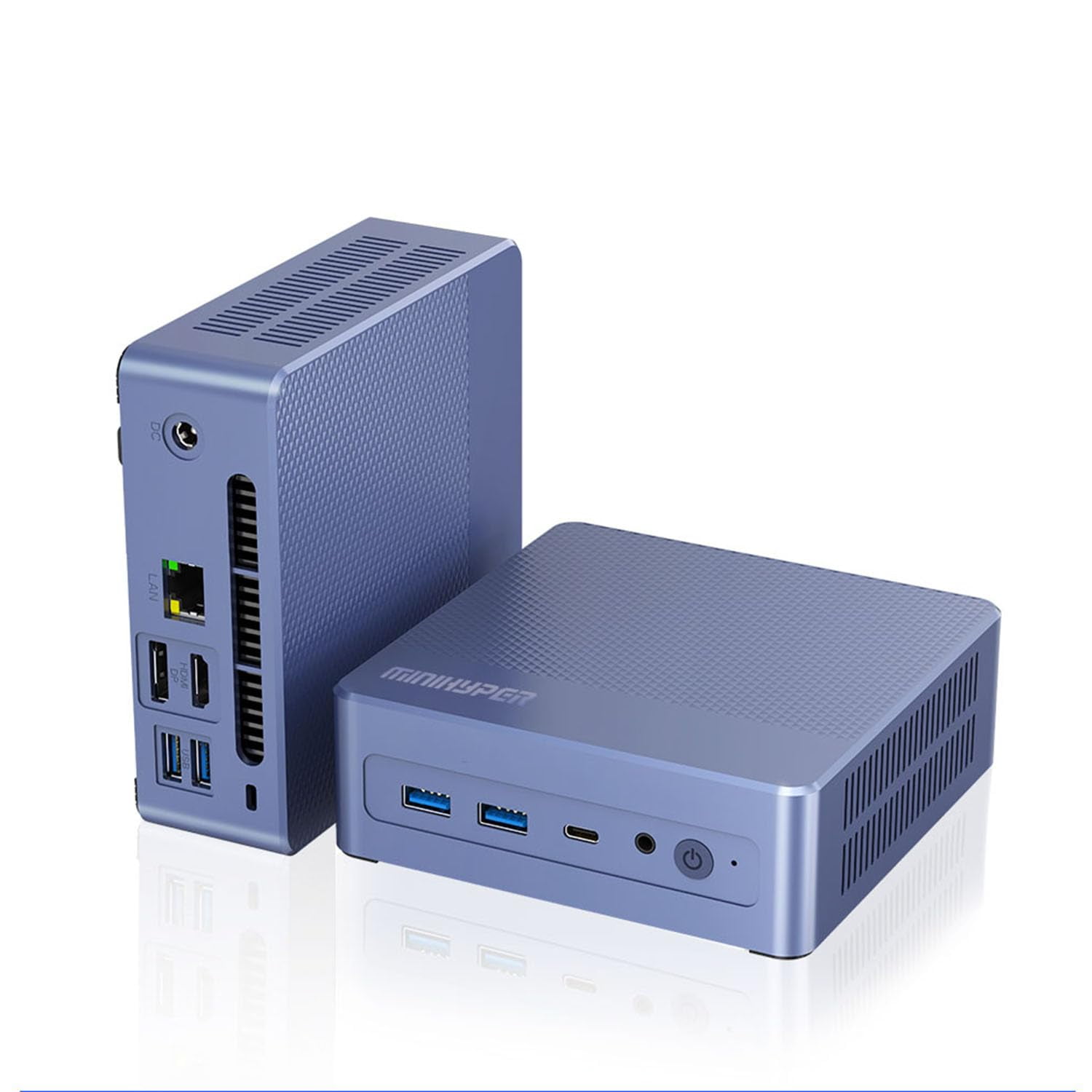 MINIHYPER Mini PC, Micro PC 16GB RAM 512GB SSD | Intel 12th N95 (up to ...