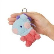 Pusheen Retractable Keychain, Plush Cat Clip with Cookie, Soft and ...