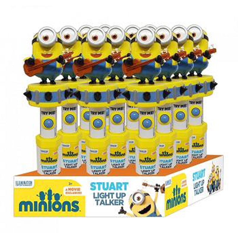 MINIONS STUART LIGHT UP TALKER CANDY 0.53 oz each (12 ct) A MOVIE ...