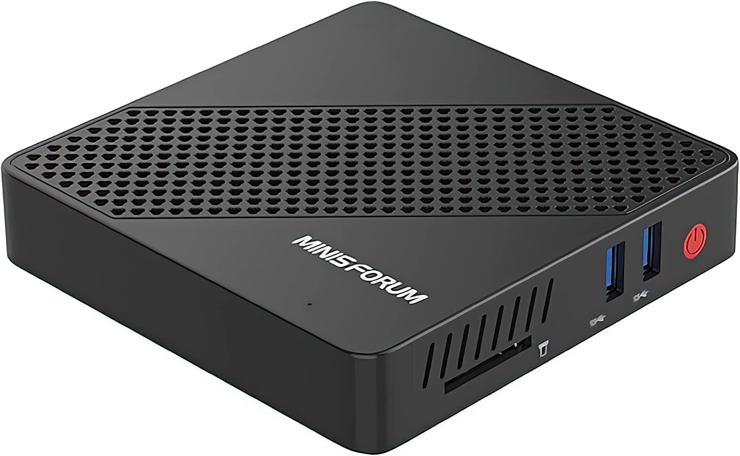 Free Shipping! MINISFORUM N40 Mini PC Fanless Silent Desktop Computer ...