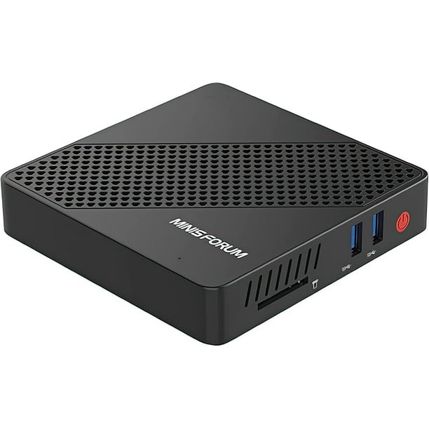 MINISFORUM N40 Mini PC Fanless Silent Desktop Computer 4GB RAM, 64GB ...