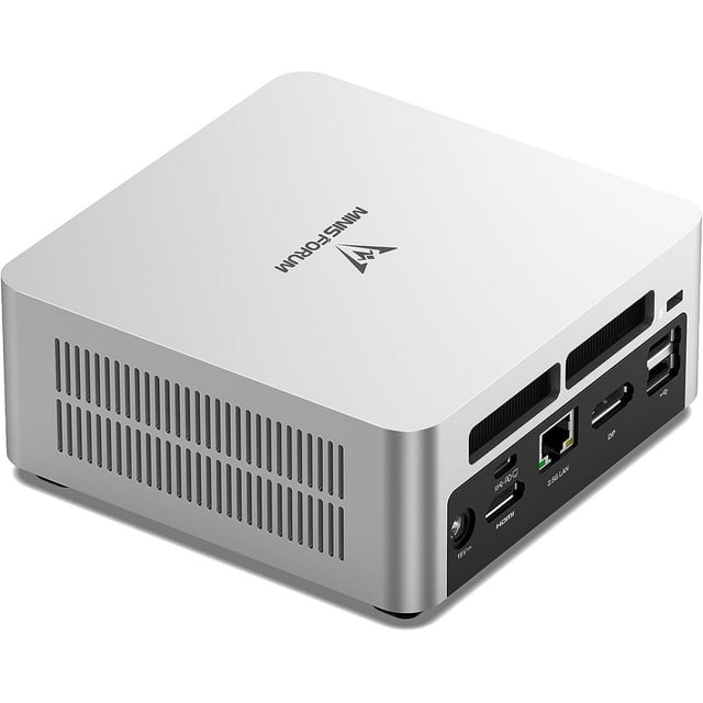 MINISFORUM UN1265 Mini PC, Intel Core i7, Windows 11 Tower, DDR4 32GB, PCIe 4.0 SSD 512GB ...