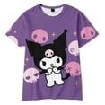 Miniso 2024 Anime Cartoon Summer Kuromi T Shirt My Melody Hello Kitty