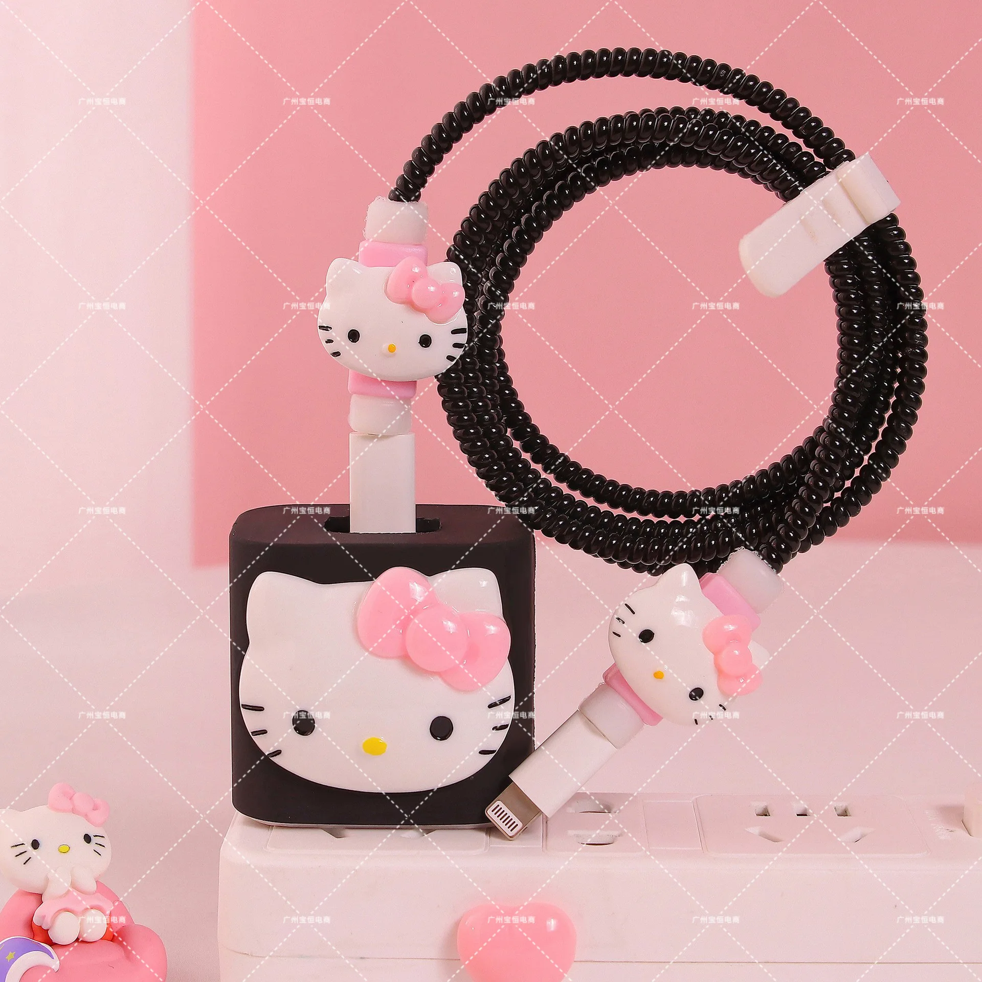 MINISO 20W Protector For Iphone Fast Charger Sanrio Hello Kitty Data ...