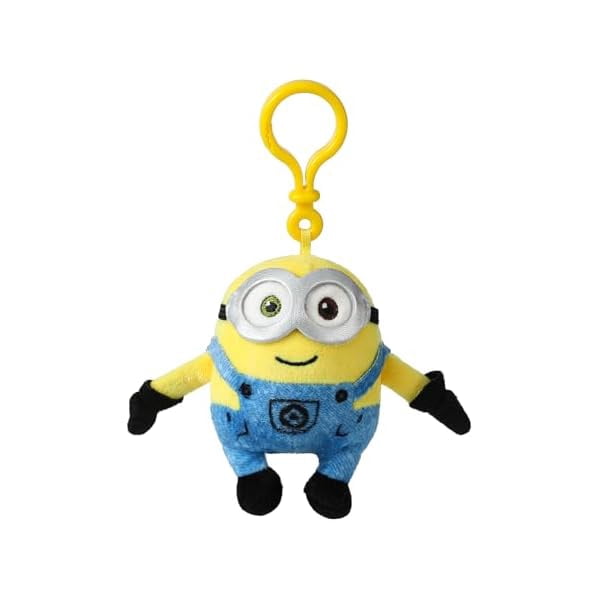 MINISO 3.5" Minions Bob Plush Pendant Keychain - Adorable Home Décor ...