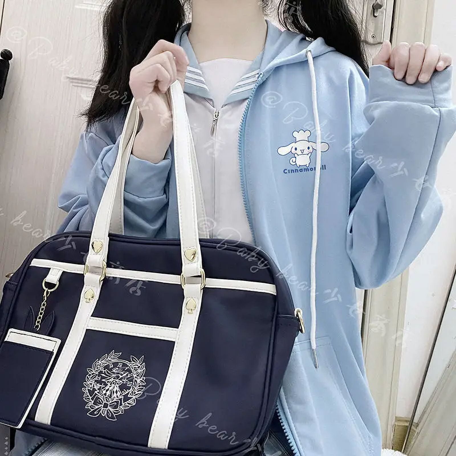 MINISO Anime Kawaii Sanrio Cartoon Cinnamoroll Kuromi My Melody JK Coat ...