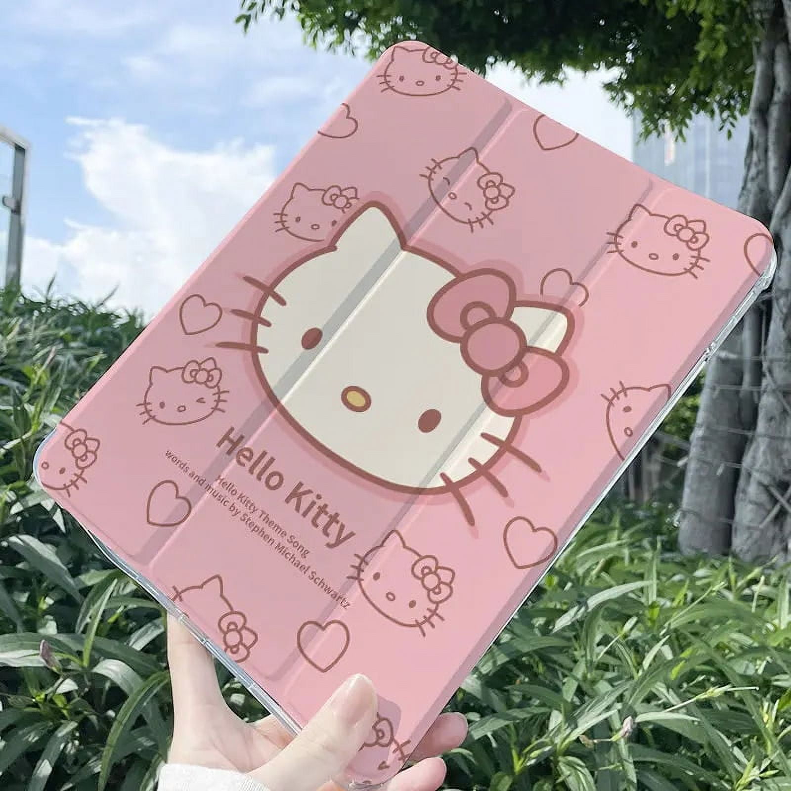 MINISO Anime Sanrio Hello kitty Ipad Smart Cover New Pattern 10.9Inch ...