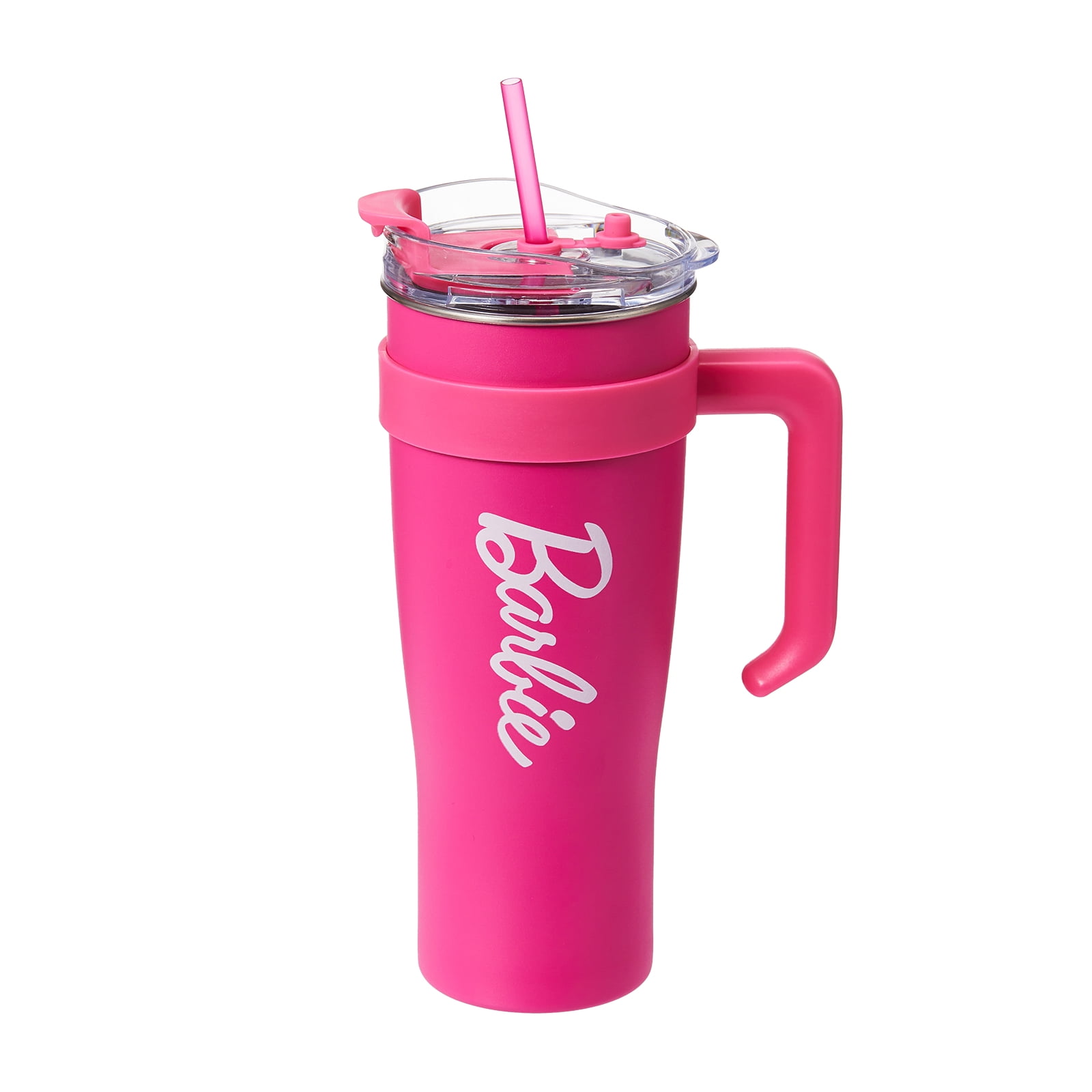 MINISO Barbie Collection 1600mL Steel Tumbler with Straw - Barbie ...