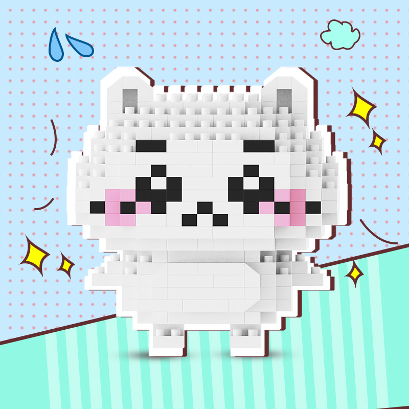 MINISO Chii Building Blocks Anime Educational Toy Usagi Hachi Kawaii ...