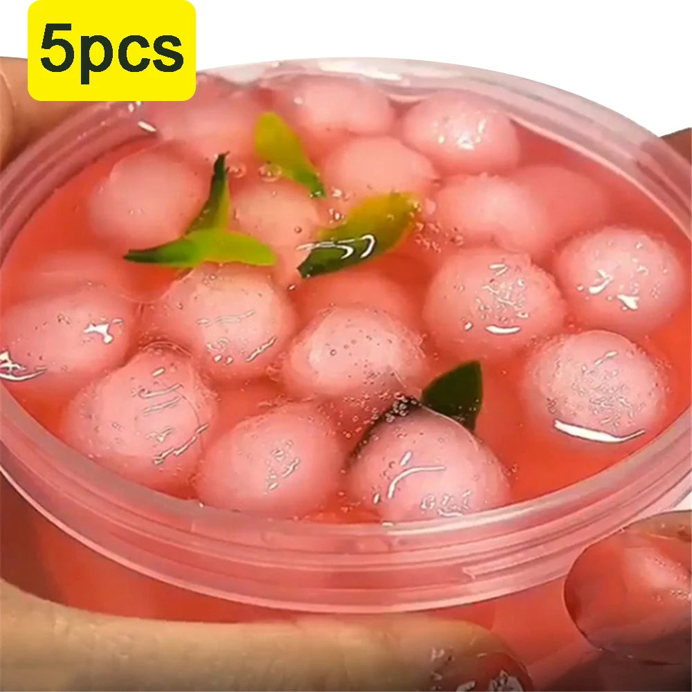 70ml Large Capacity Crunchy Slime Kit Premade Crystal Slime Set Super ...