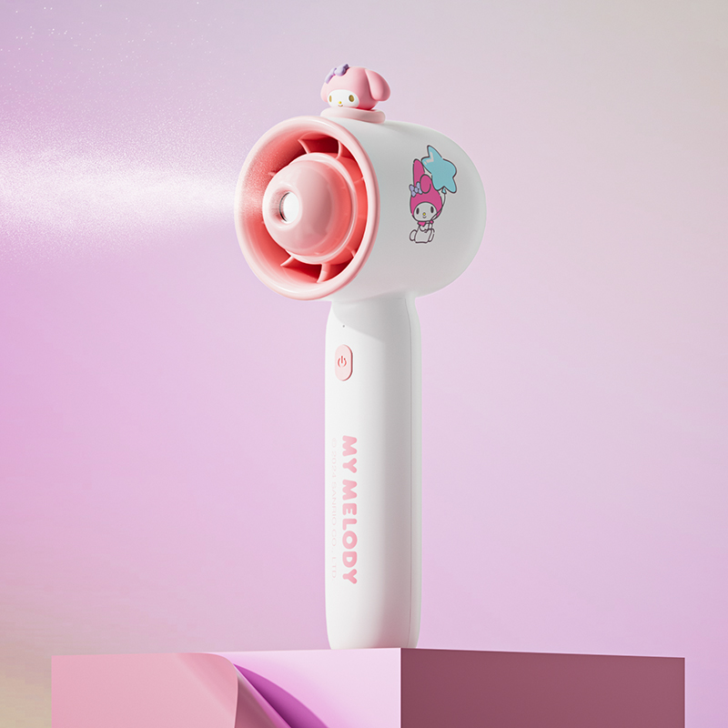 MINISO Cinnamonroll Cartoon Rechargeable Mini Portable Fan Kuromi ...