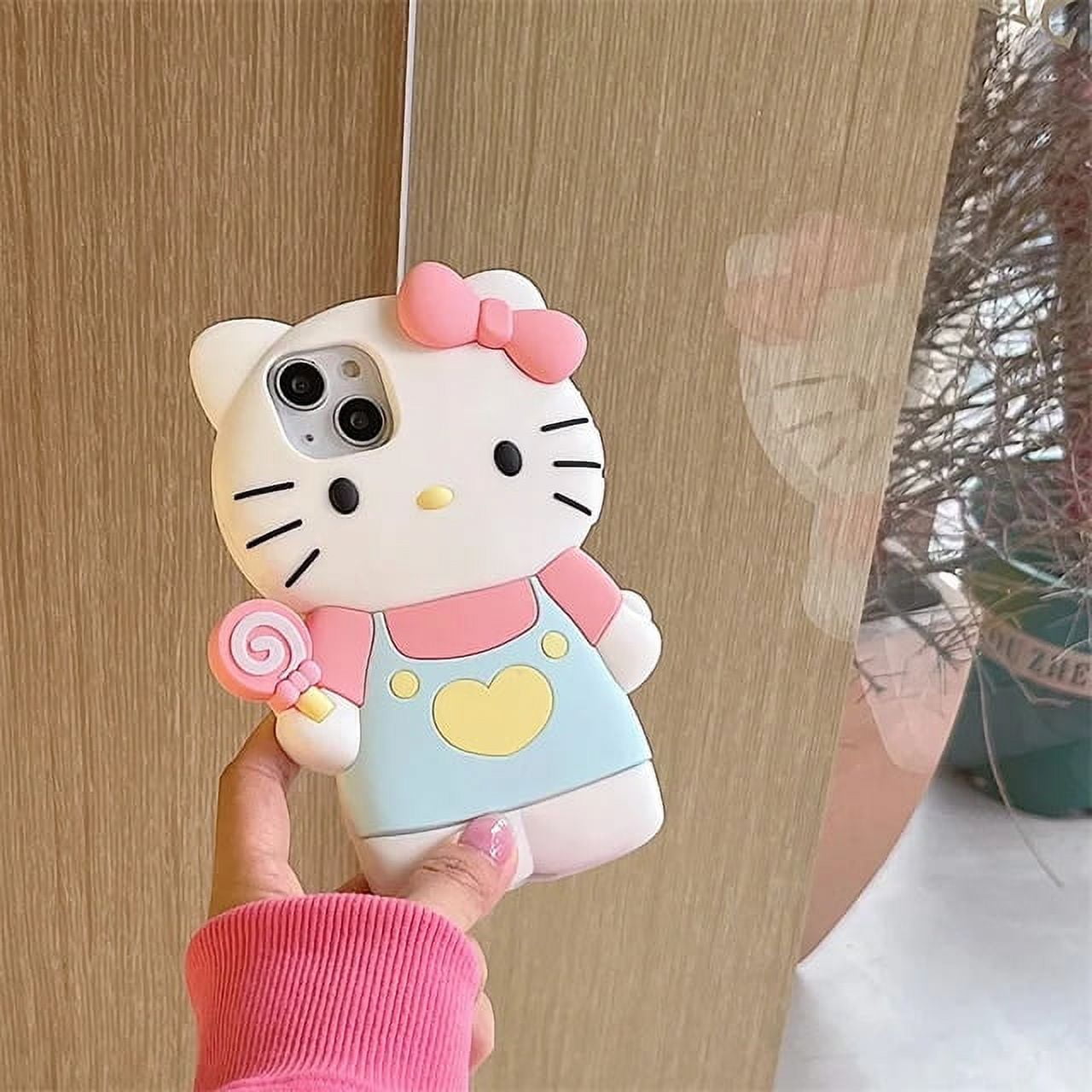 MINISO Cute Kawaii Hello Kitty Kuromi Melody 3D Silicone Case for ...
