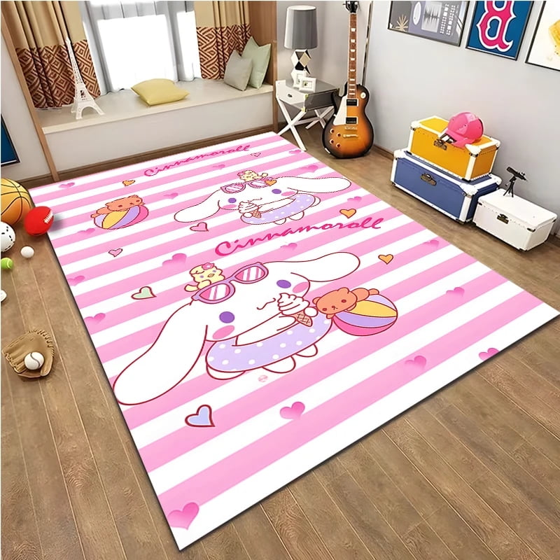 MINISO DISNEY Sanrio Cinnamoroll Dog Area Rug Carpet for Home Living ...