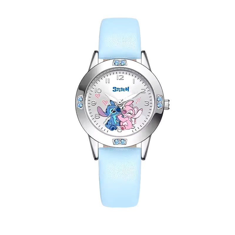 MINISO Disney Stitch Cartoon Ladies Girl Steel Belt Belt High Quality ...