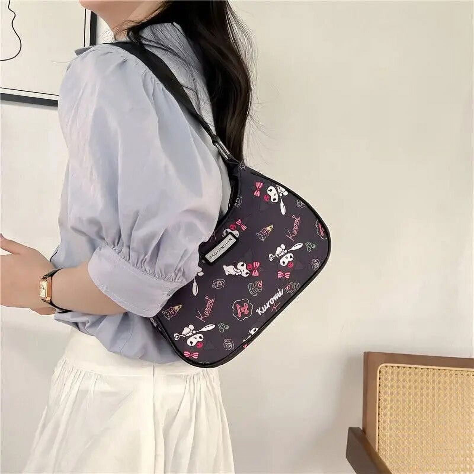 MINISO Hello Kitty Hottie Dopamine Tote Bag Girls Fashion Cute Shoulder ...